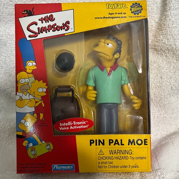 The Simpsons Moe Action Figure - Etsy