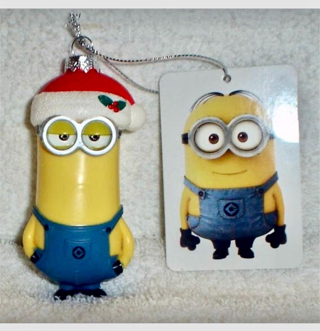 Despicable Me Minions Minion Dave Elf Christmas Ornament - Etsy