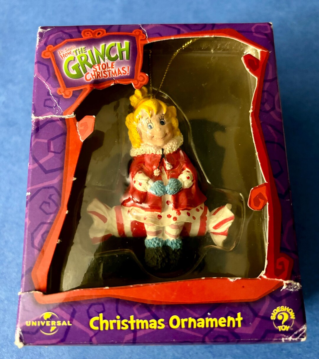 The Grinch Cindy Lou Who Christmas Ornament New in Box - Etsy