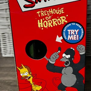 The Simpsons WOS Treehouse of Horror Springfield Cemetery Playset New ...