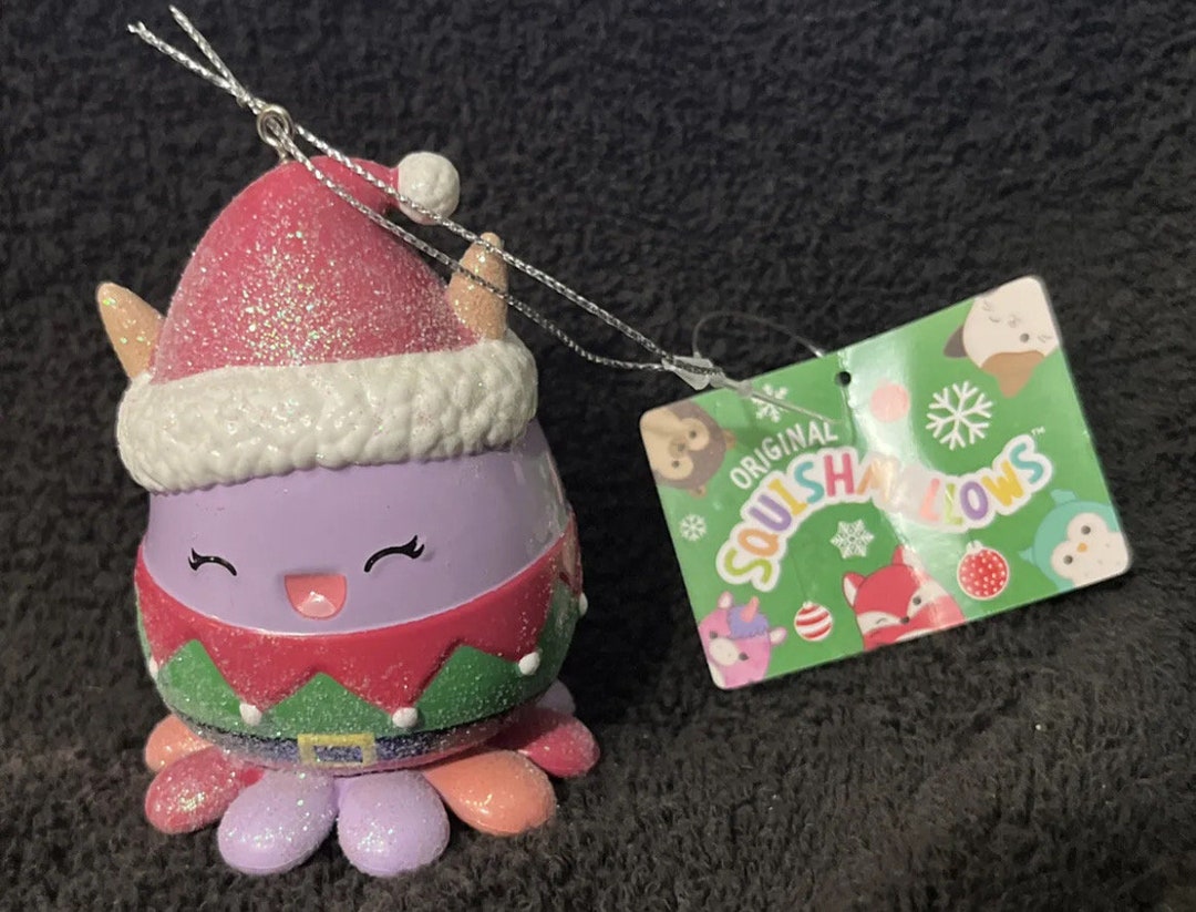 Squishmallows Beula the Octopus Christmas Ornament W Tags Kellytoy ...