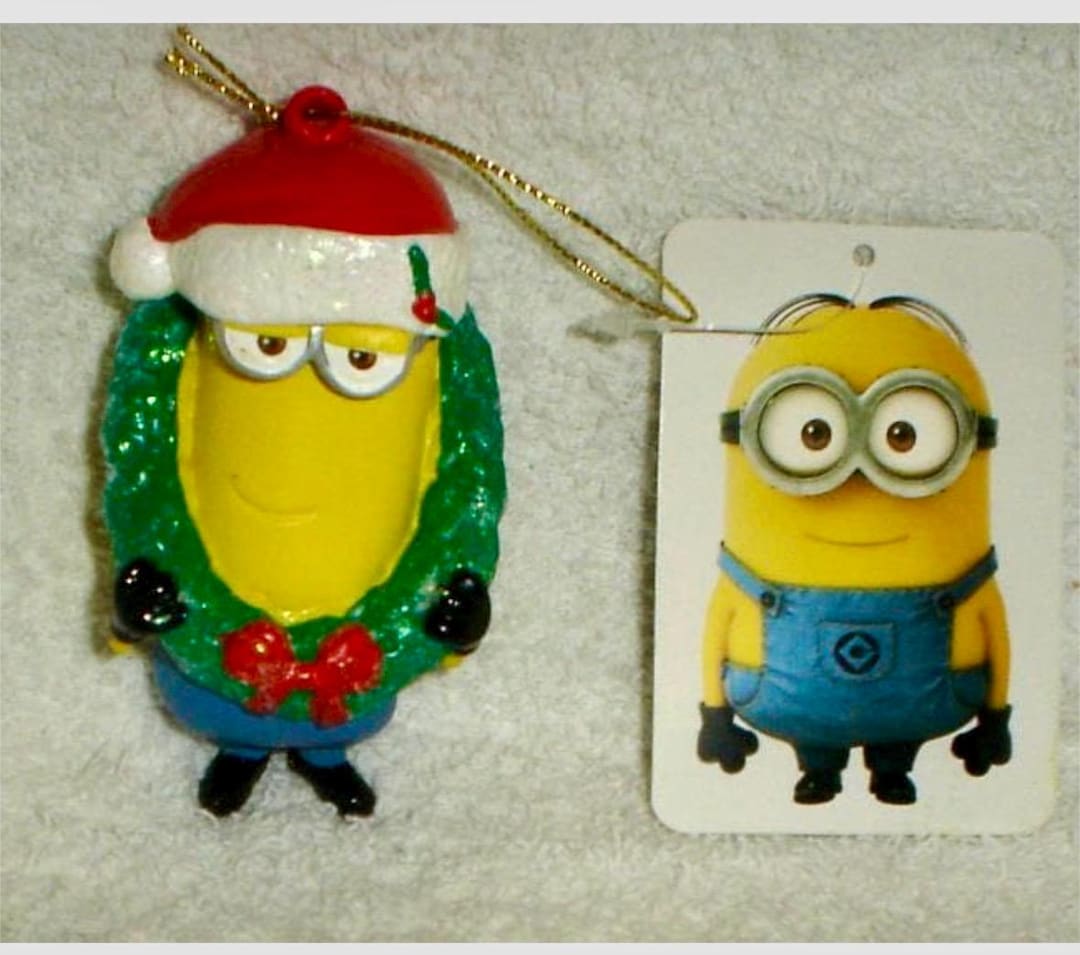 Despicable Me Minions Minion Kevin Elf Christmas Ornament - Etsy