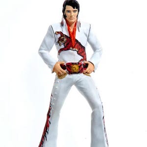 Elvis Presley Tiger Jumpsuit Christmas Ornament GORGEOUS - Etsy