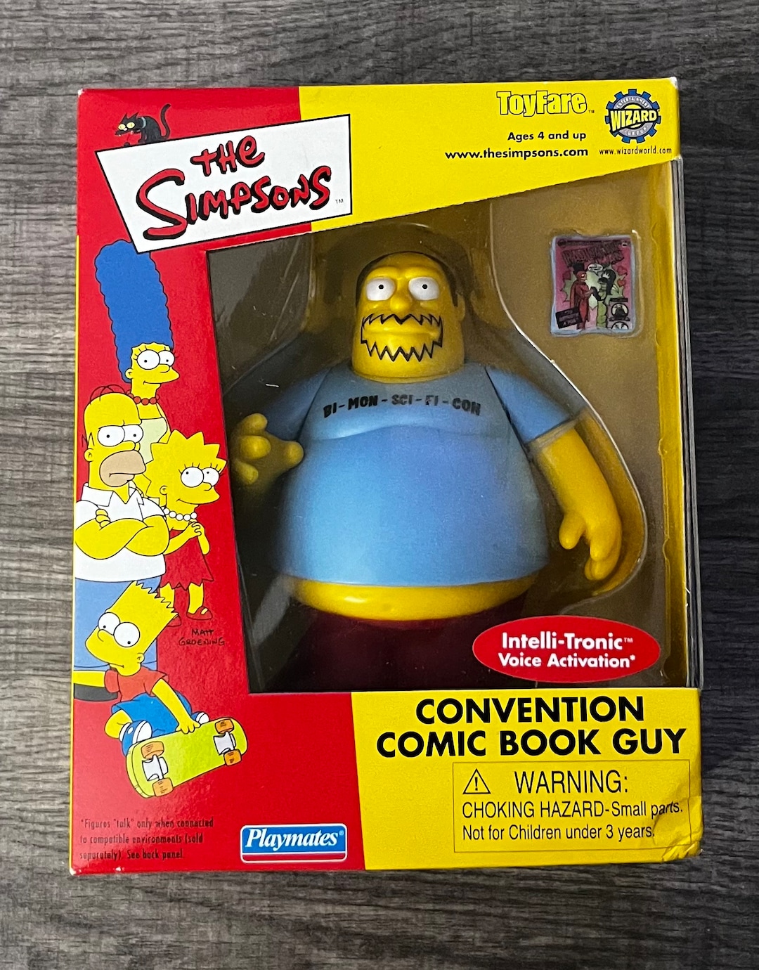 The Simpsons World of Simpsons Playmates Interactive 2001 Toyfare ...