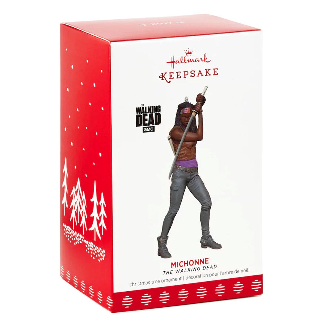 The Walking Dead Michonne Hallmark Christmas Ornament TWD - Etsy