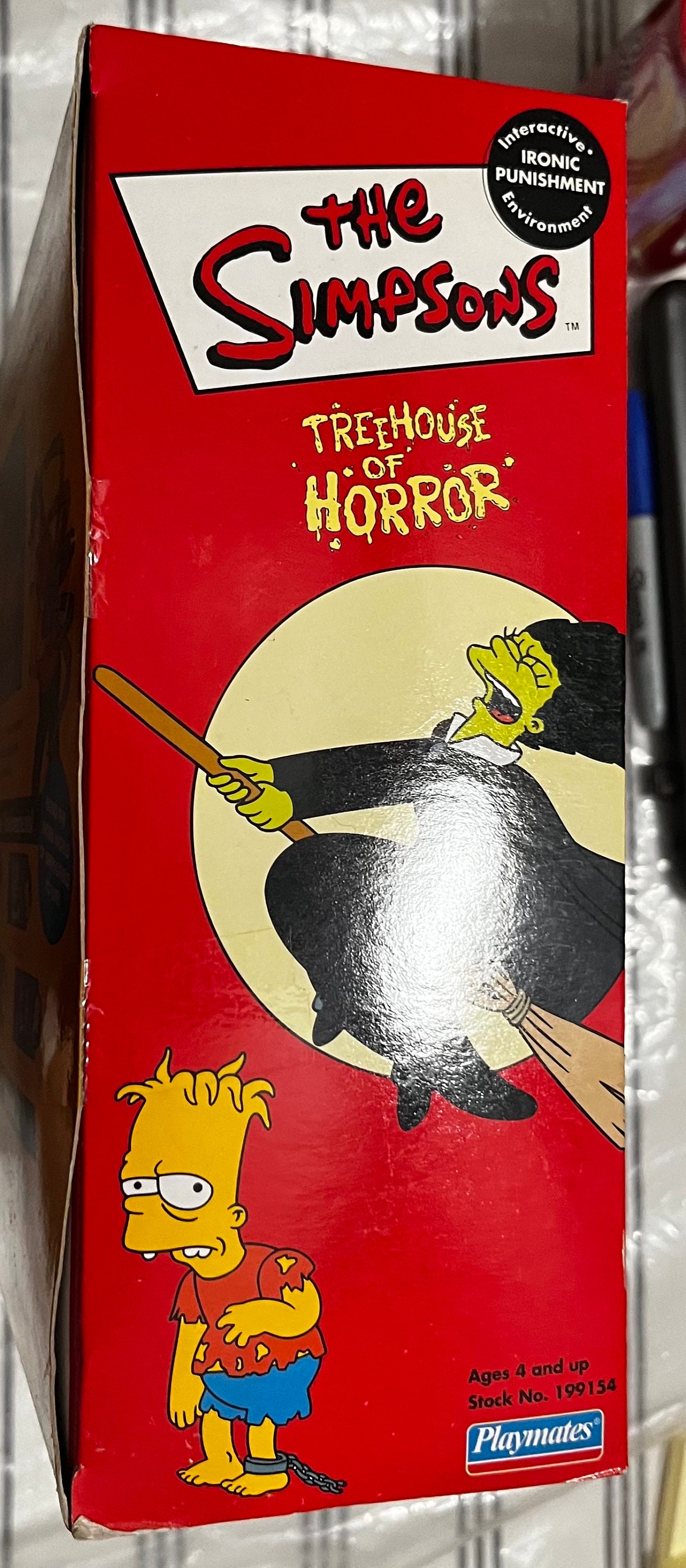 The Simpsons WOS Treehouse of Horrors Ironic Punishment Playset ...