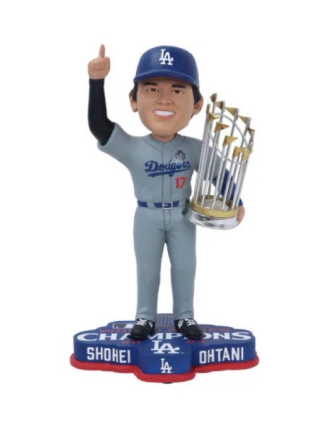 Shohei Ohtani 2024 WS Trophy 8 Inch Bobblehead New in Box LA Dodgers ...