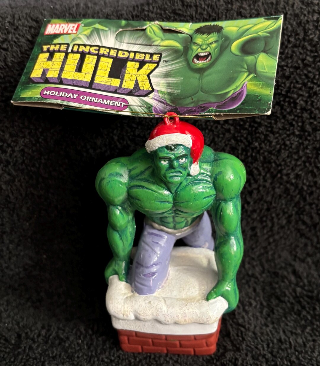 The Incredible Hulk Vintage Christmas Ornament New W Tags - Etsy