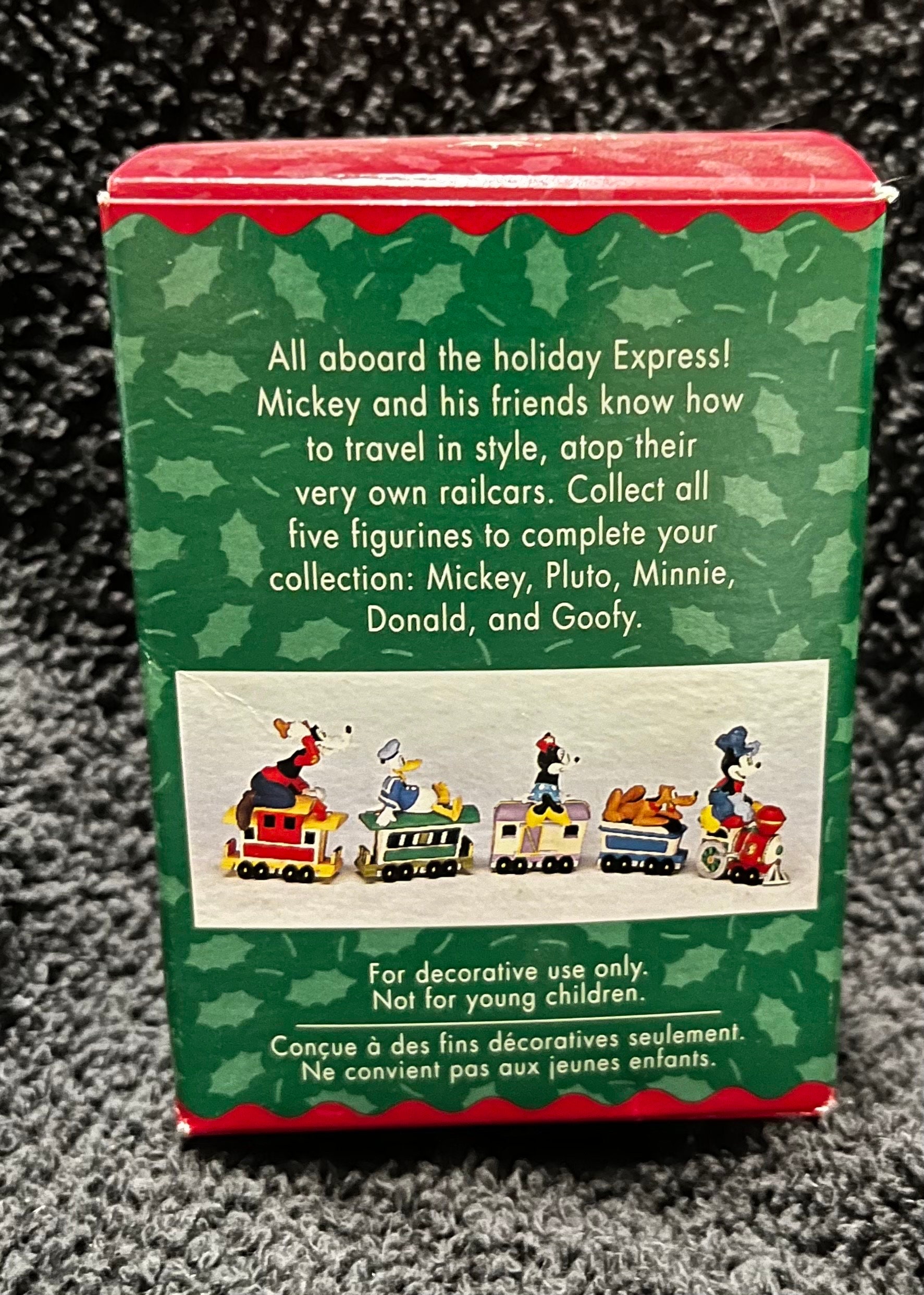 Hallmark Merry Miniatures Disney Goofy Train 1998 New in Box - Etsy
