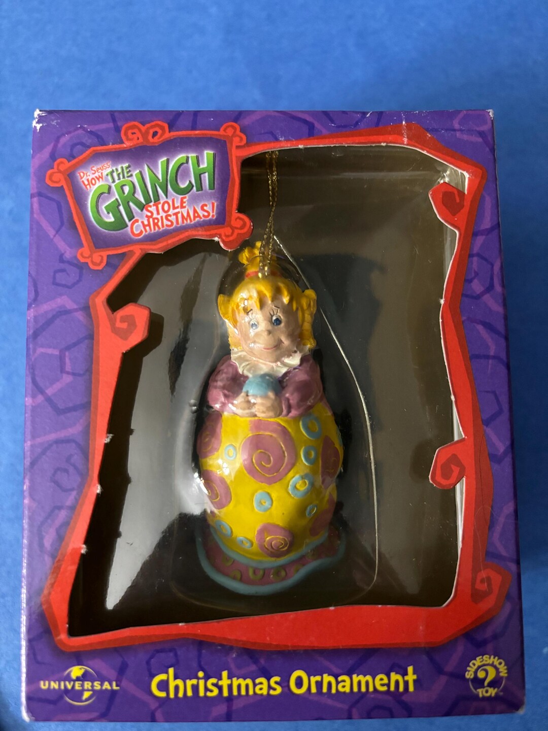 The Grinch Cindy Lou Who Christmas Ornament New in Box - Etsy