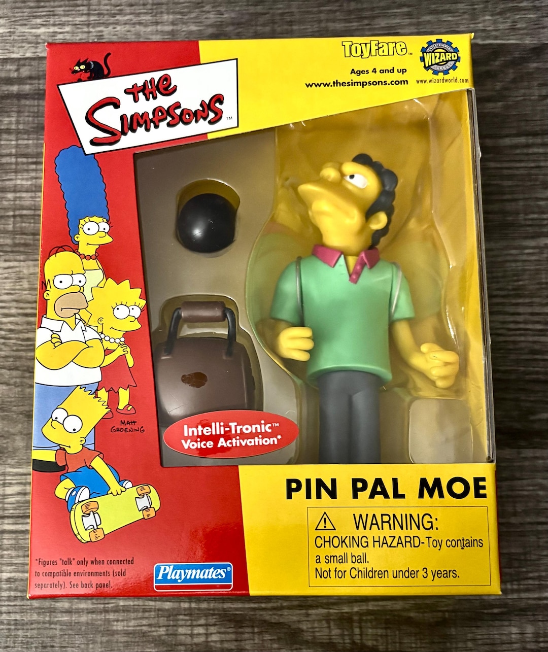 The Simpsons World of Simpsons Playmates Interactive 2001 Toyfare ...