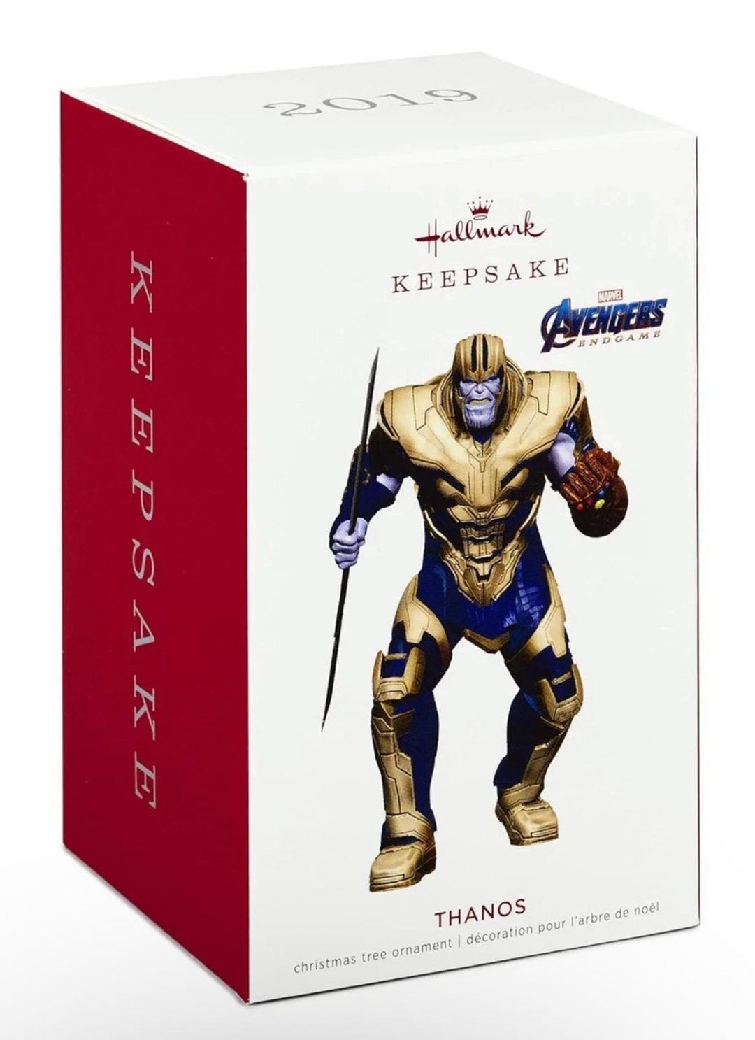 Marvel the Avengers Endgame THANOS Hallmark Keepsake Christmas Ornament ...