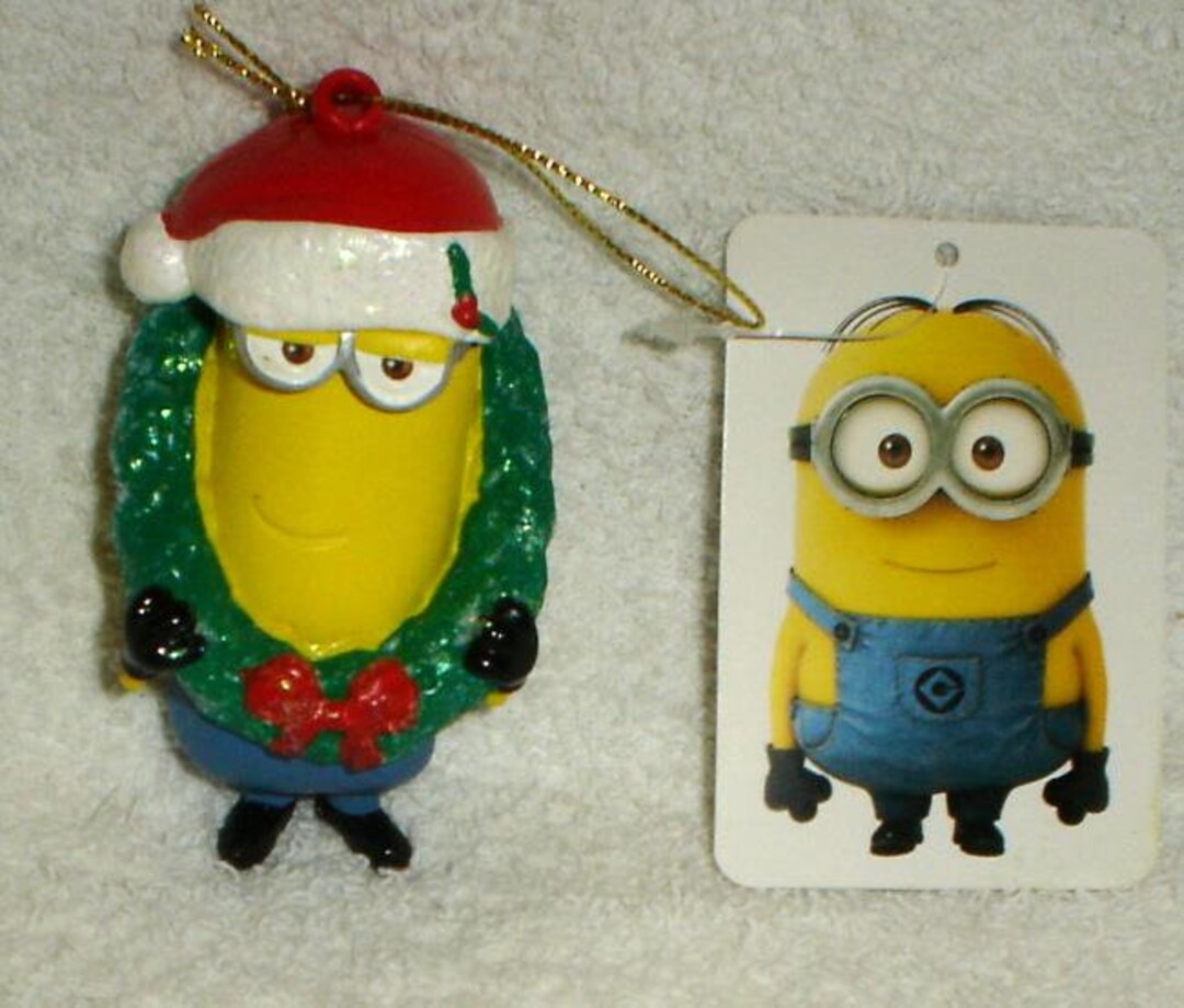Despicable Me Minions Minion Kevin Elf Christmas Ornament - Etsy