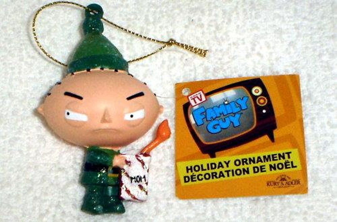 Family Guy Stewie Griffin Elf Christmas Ornament - Etsy