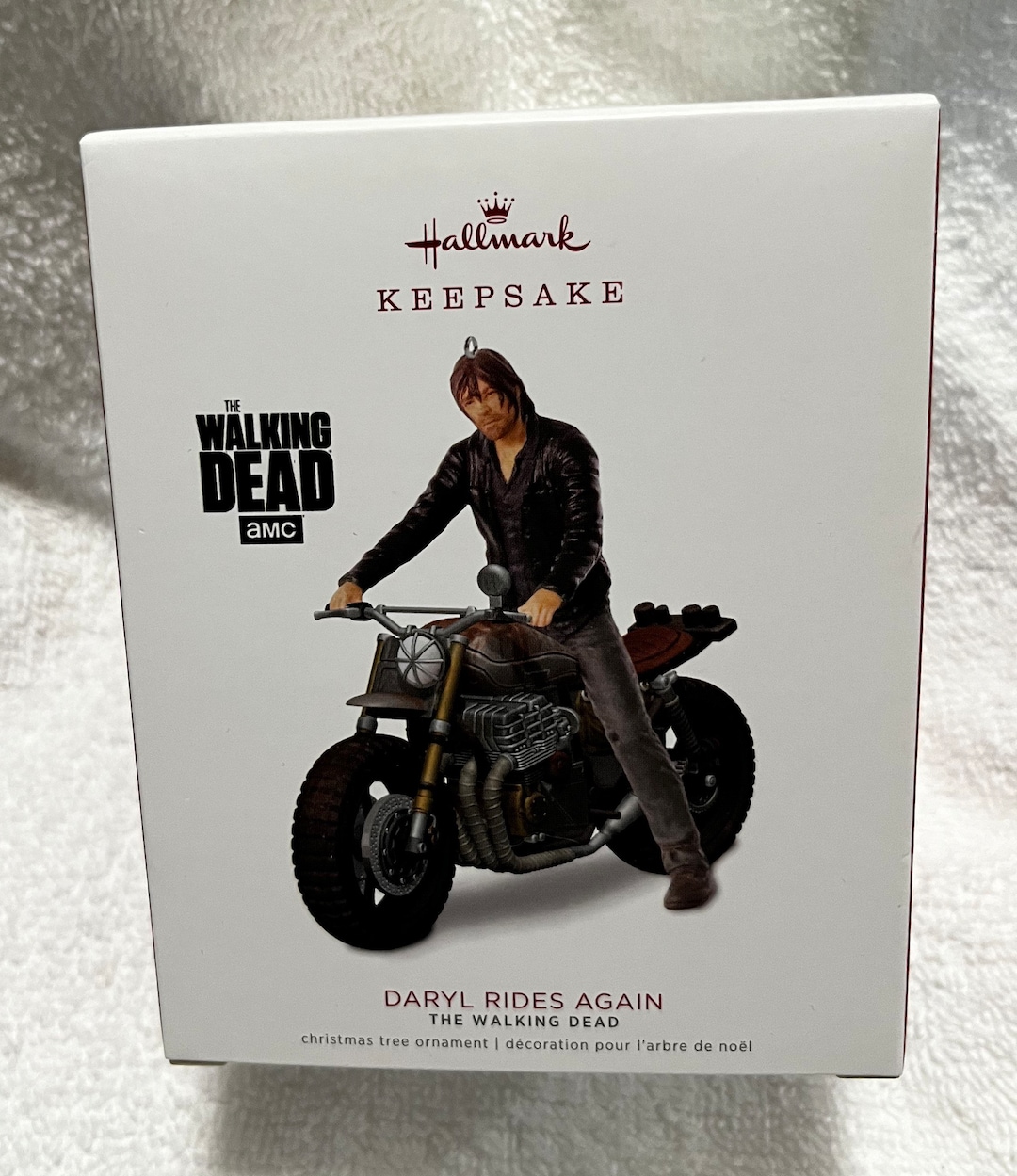 The Walking Dead Daryl Dixon Motorcycle Hallmark Christmas Ornament TWD ...