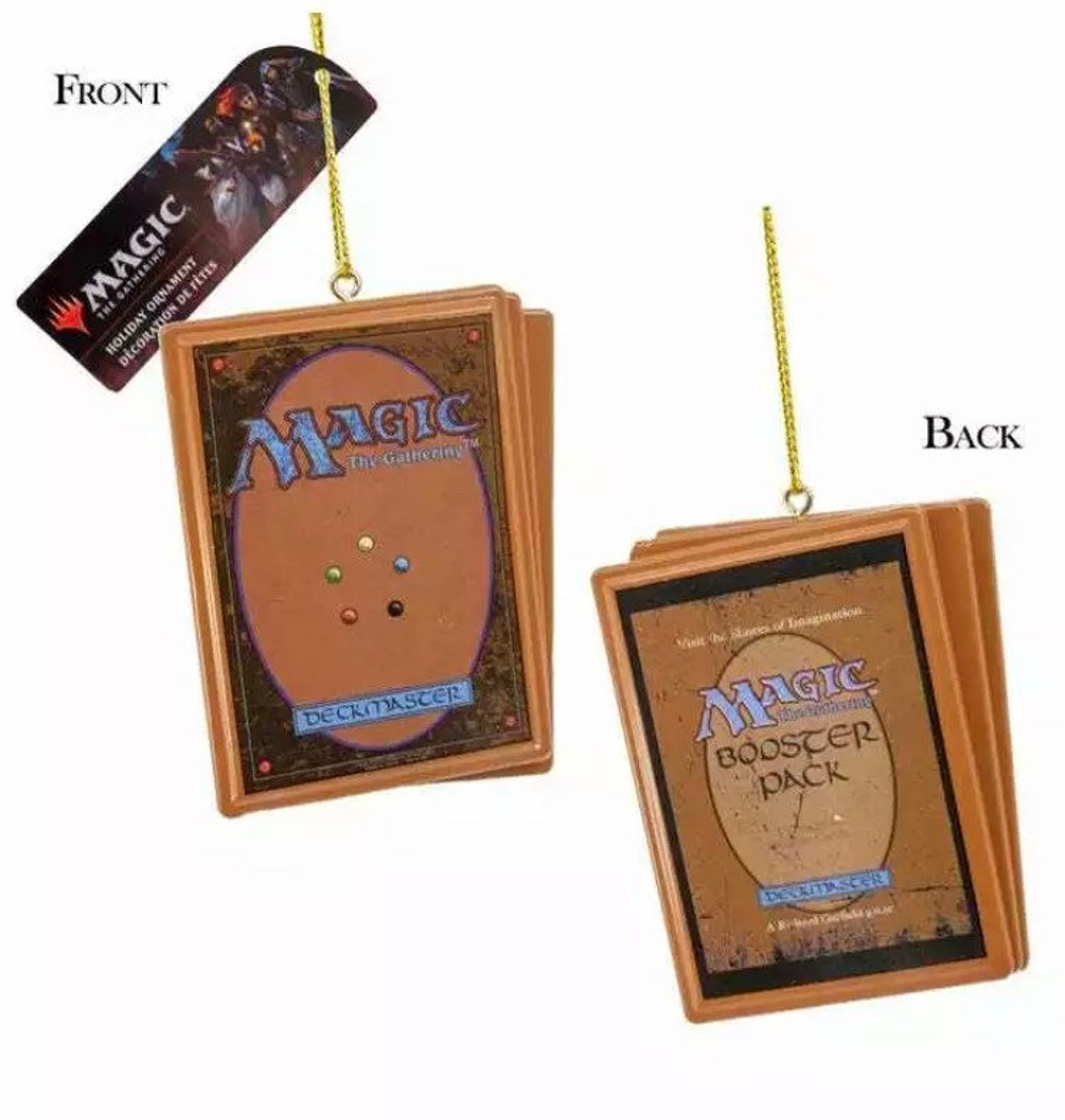 Fifth Edition Magic the Gathering Booster Pack Card Christmas Ornament ...