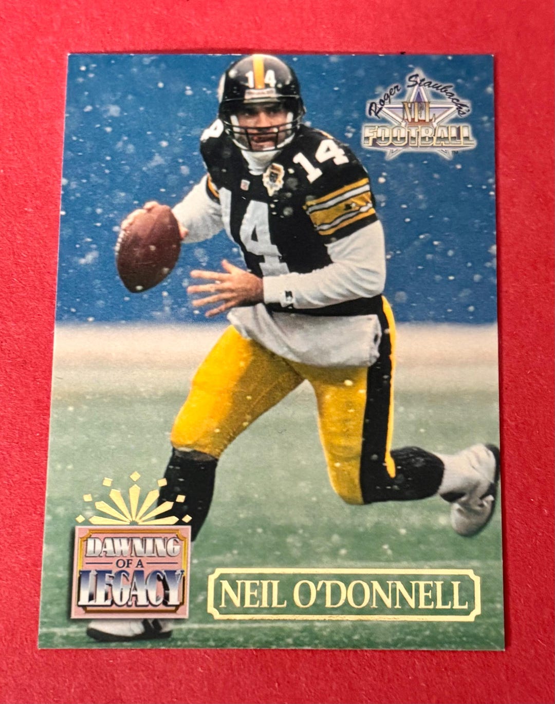 1994 Ted Williams Card Company Roger Staubach’s Nfl Football #88 Neil O ...