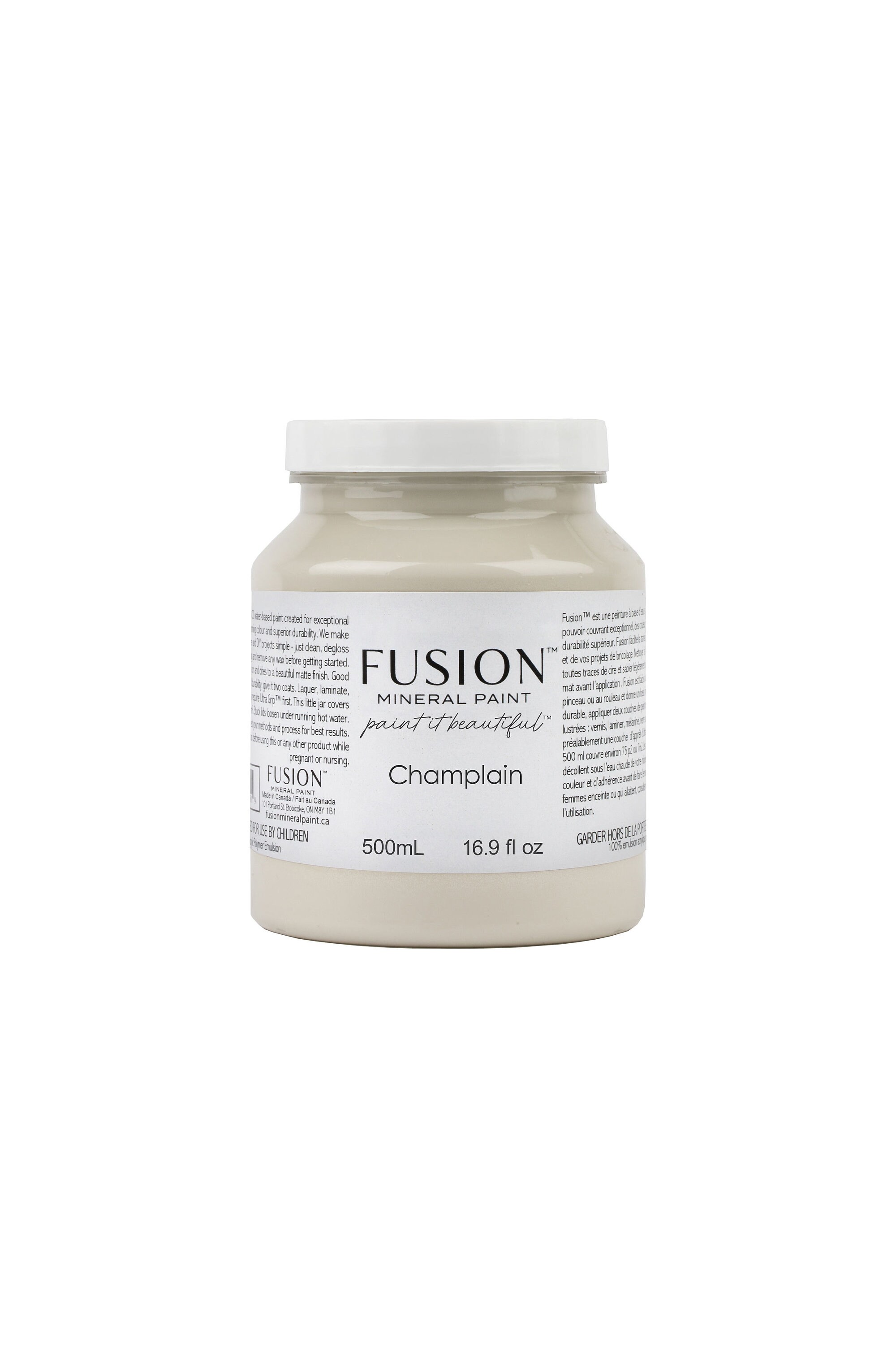 Champlain Fusion Mineral Paint; A Most Popular Warm White, a Versatile ...