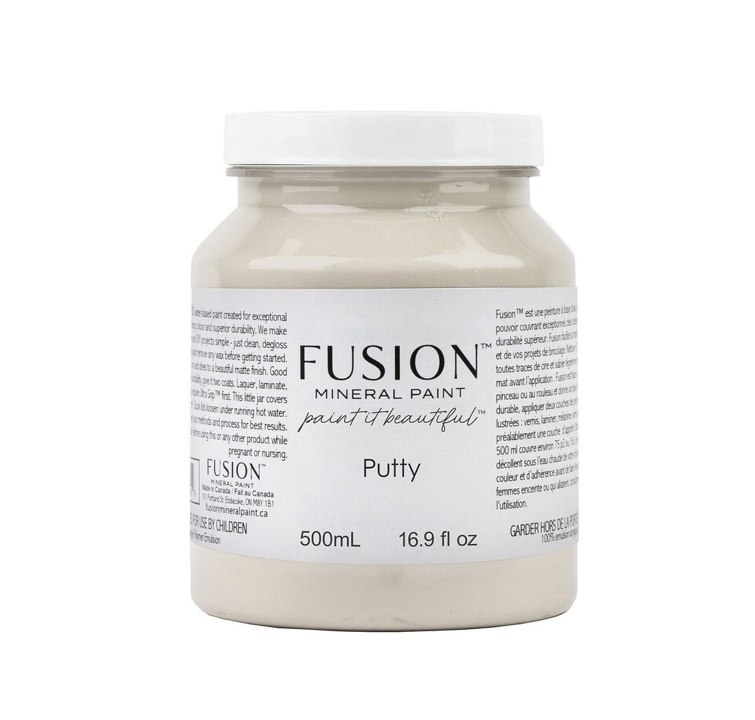 Putty Fusion Mineral Paint; A Beautiful Neutral DIY Decor Paint ...