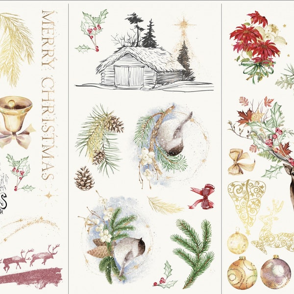 Ornaments With Rub on Transfer - Etsy