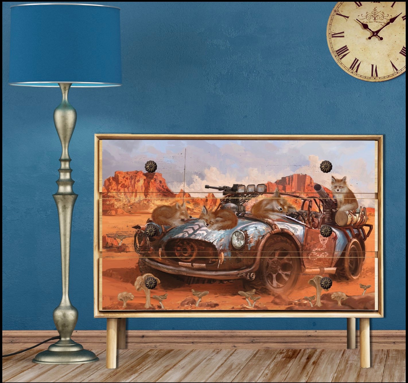 Hokus Pokus Fox Patrol Decor Weave - Etsy