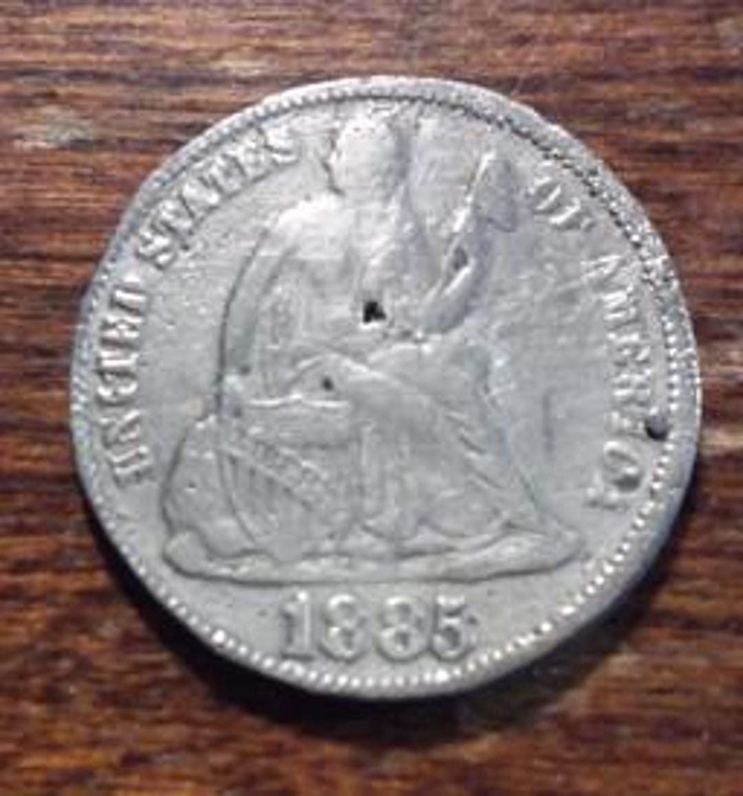 Tribute 1885-S Seated Liberty Dime - Etsy