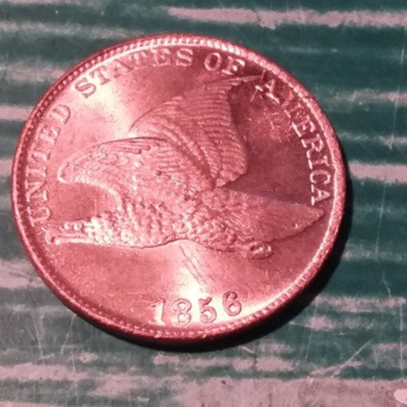 1856 Flying Eagle Cent - Etsy