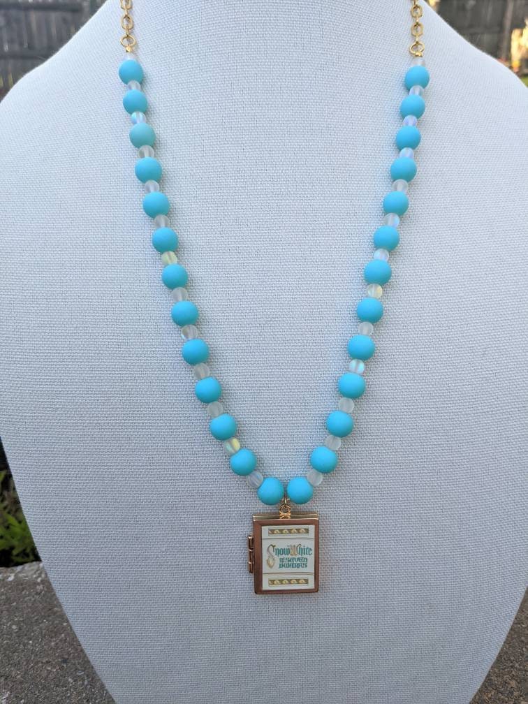 Authentic Disney Snow White Locket Necklace. Snow White Locket Necklace ...