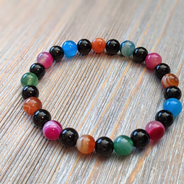 Agate Bracelet - Etsy