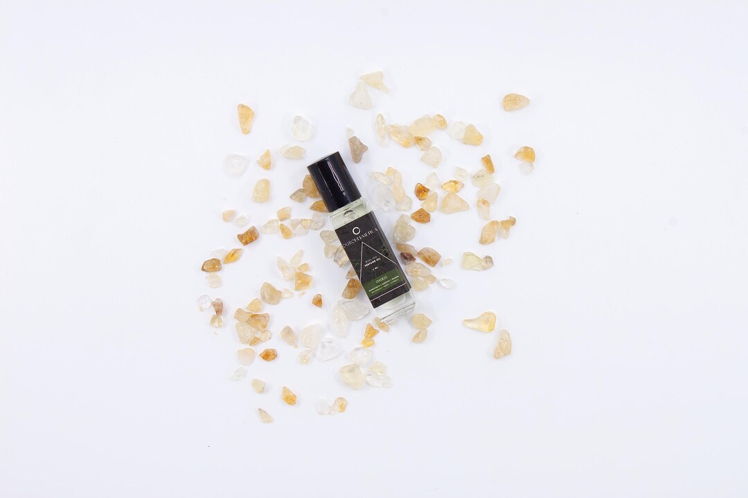 Osiris Fragrance Roll-on Perfume Oil With Citrine - Etsy