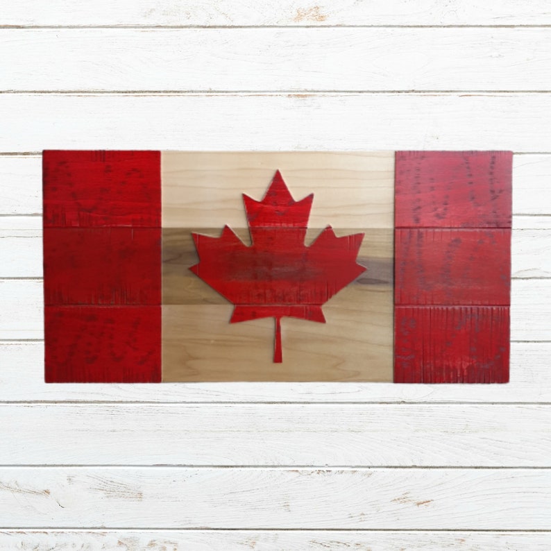 Rustic Wood Canada Sign Rustic Canadian Sign Rustic Canadian | Etsy