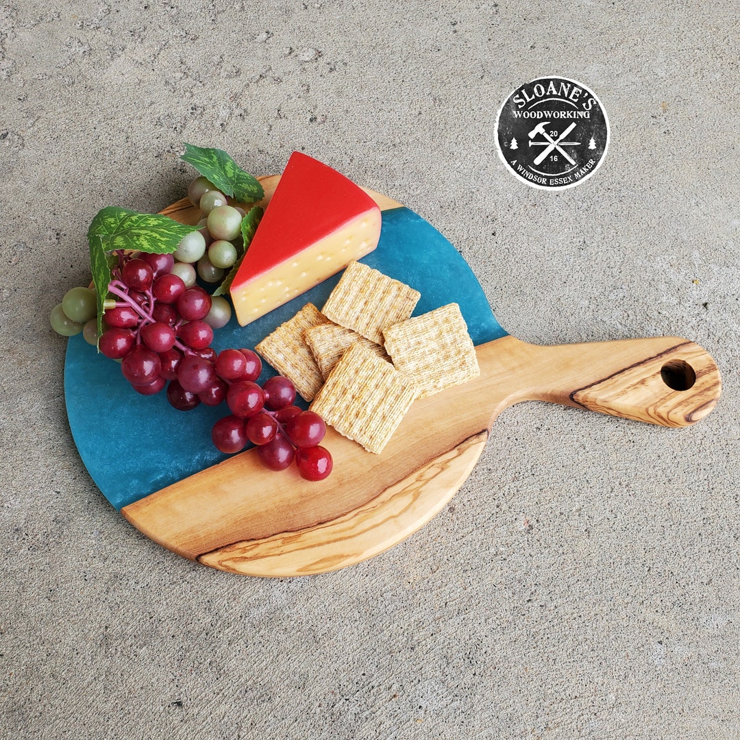 Round Charcuterie Boards, Round Cheese Boards, Olive Charcuterie Board ...