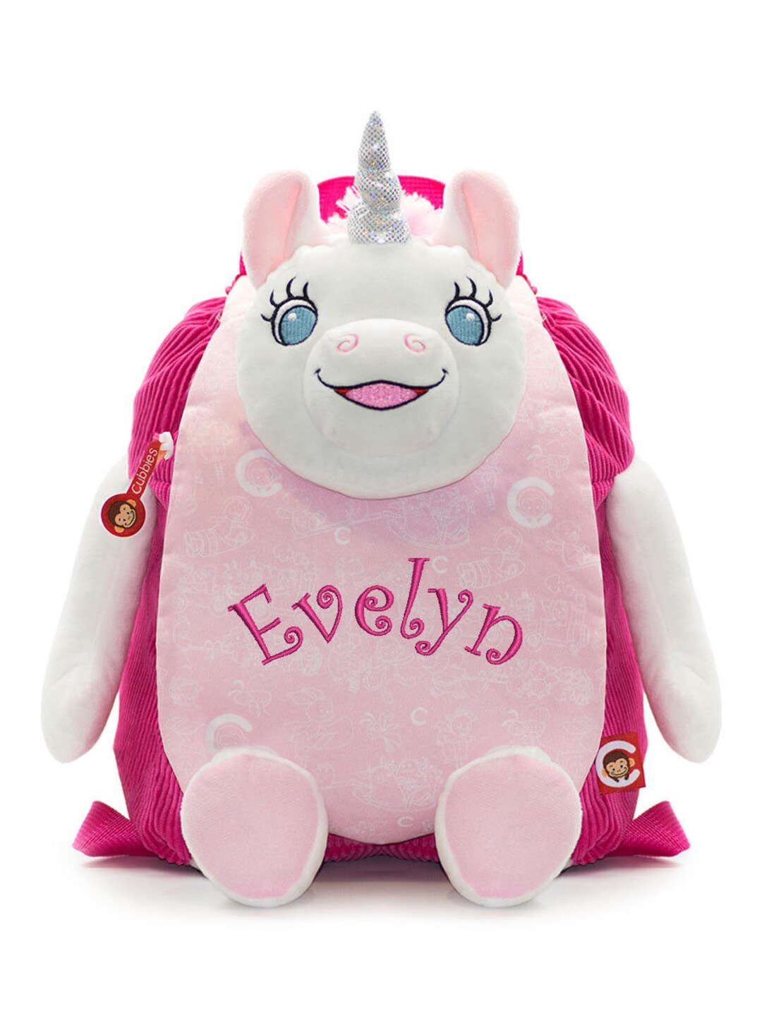 Personalised Embroidered Cubbies 4 Designs Boys Girls Rucksack Backpack ...