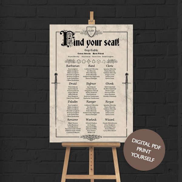 Dungeons and Dragons Wedding - Etsy