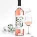 Tropical Bon Voyage Wine Label Template, Custom Bottle Label, Shower ...