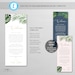 Tropical Welcome Letter Itinerary Template, Beach Wedding Order of ...