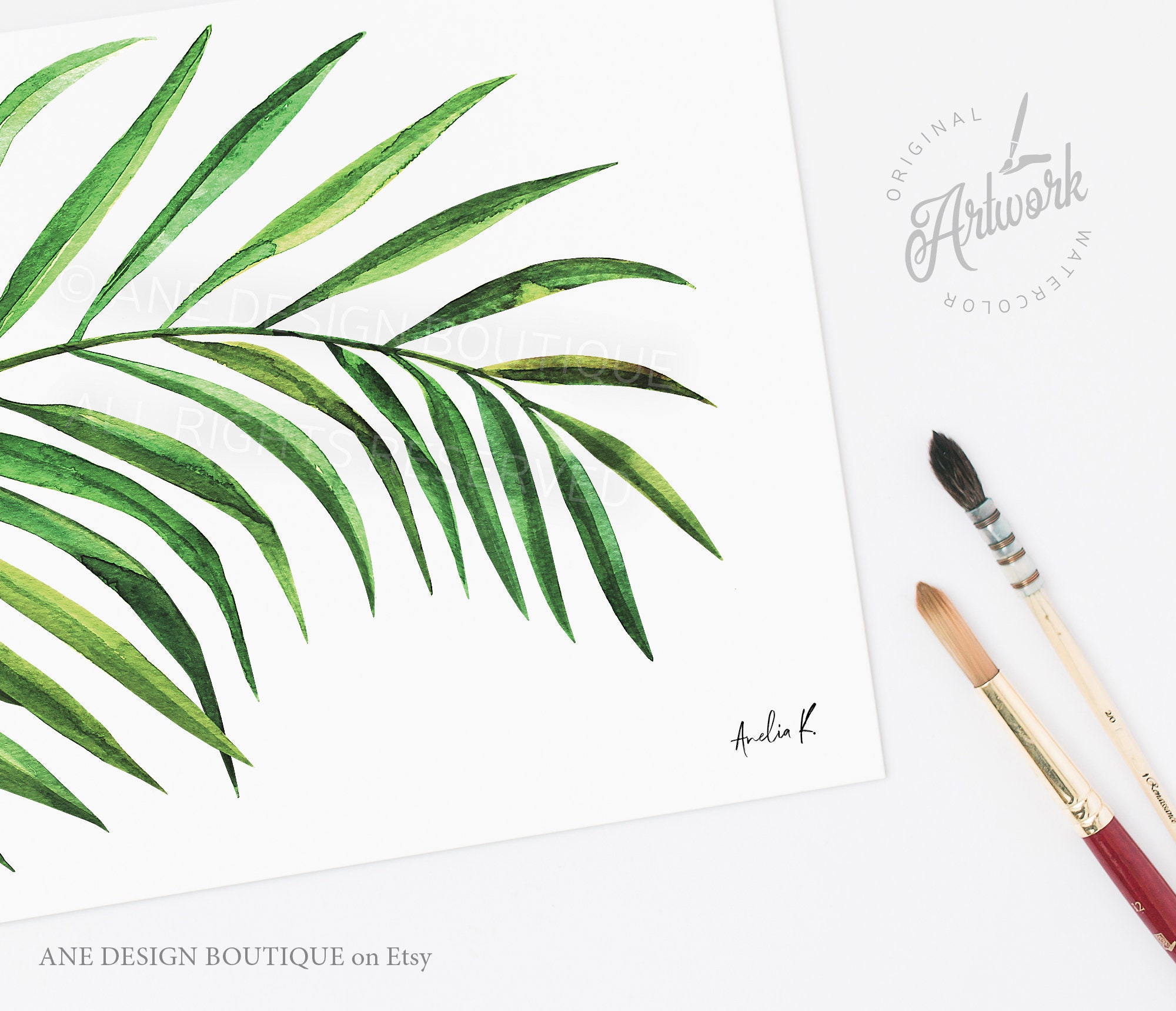 Tropical Destination Wedding Sign Template, Editable Beach Palm Leaf ...