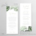Tropical Welcome Letter Itinerary Template Beach (Instant Download) - Etsy