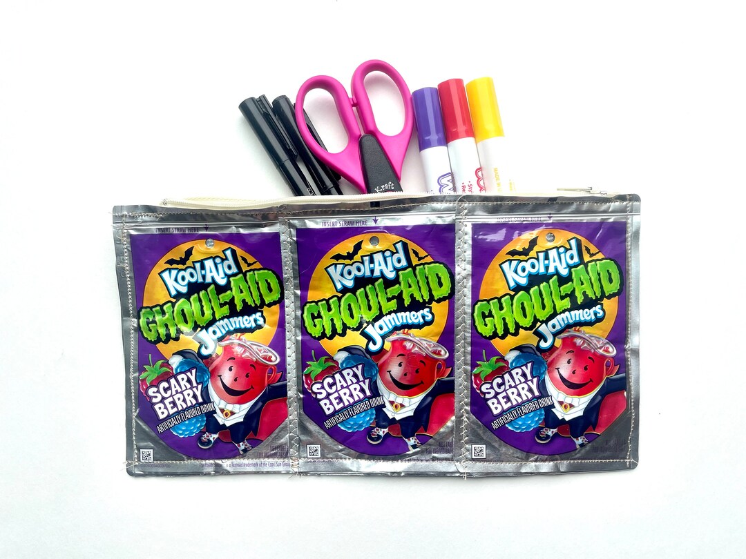 Kool Aid Ghoul Aid Scary Berry Jammers Trinkbeutel Federmäppchen ...
