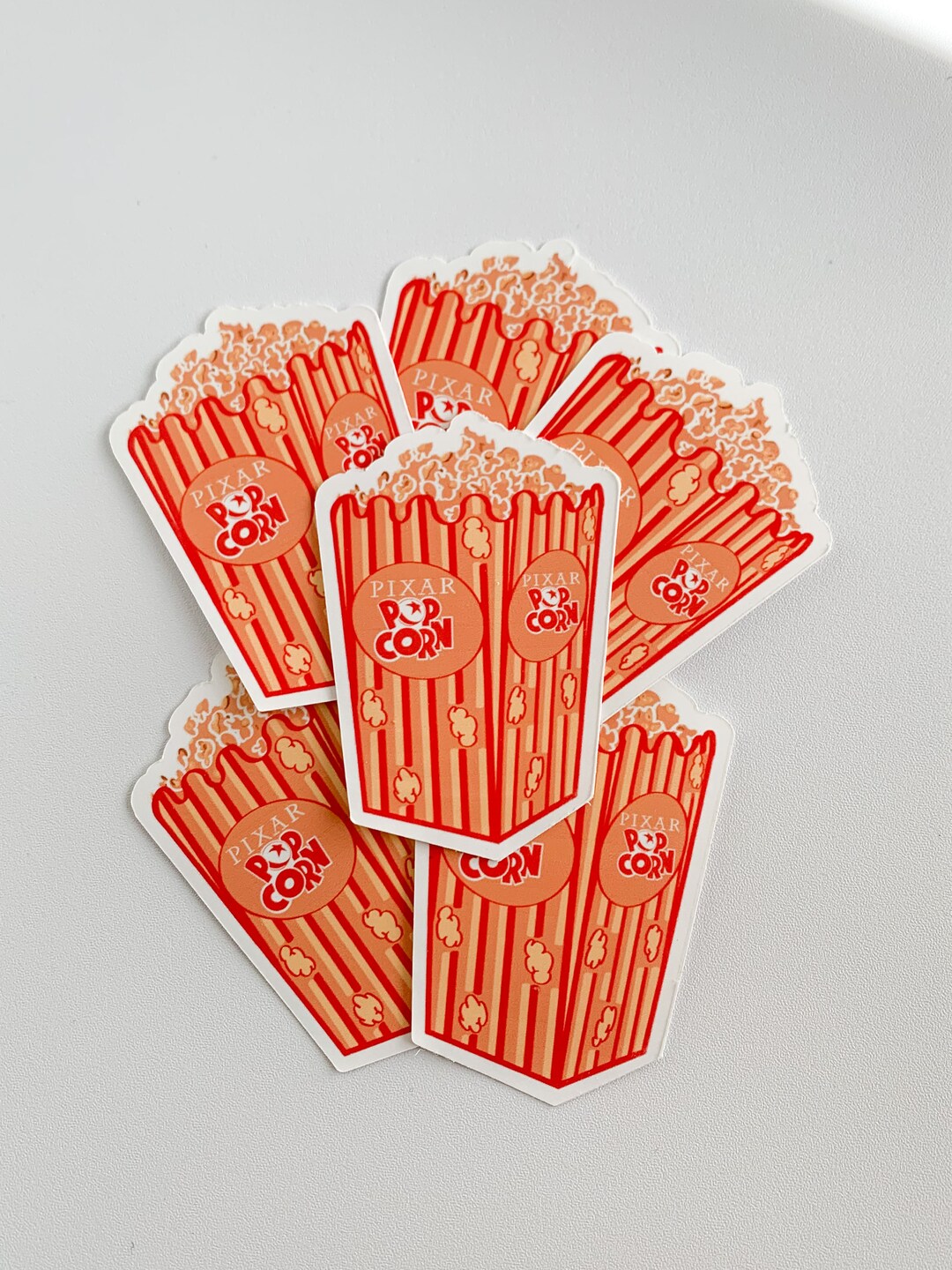 Pixar Sticker, Pixar Popcorn Short Film Sticker, Disney Sticker, up ...