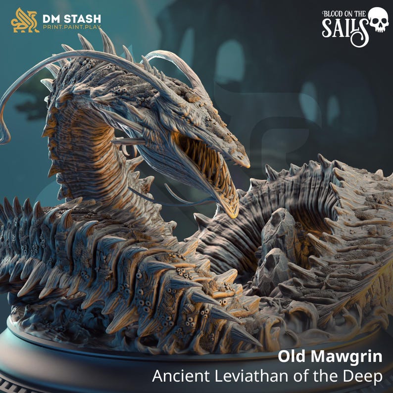 NEW - Old Mawgrin - Ancient Leviathon of the Deep - GARGANTUAN Size ...