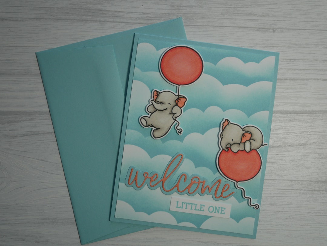 Handmade Baby Shower/birth Card - Etsy