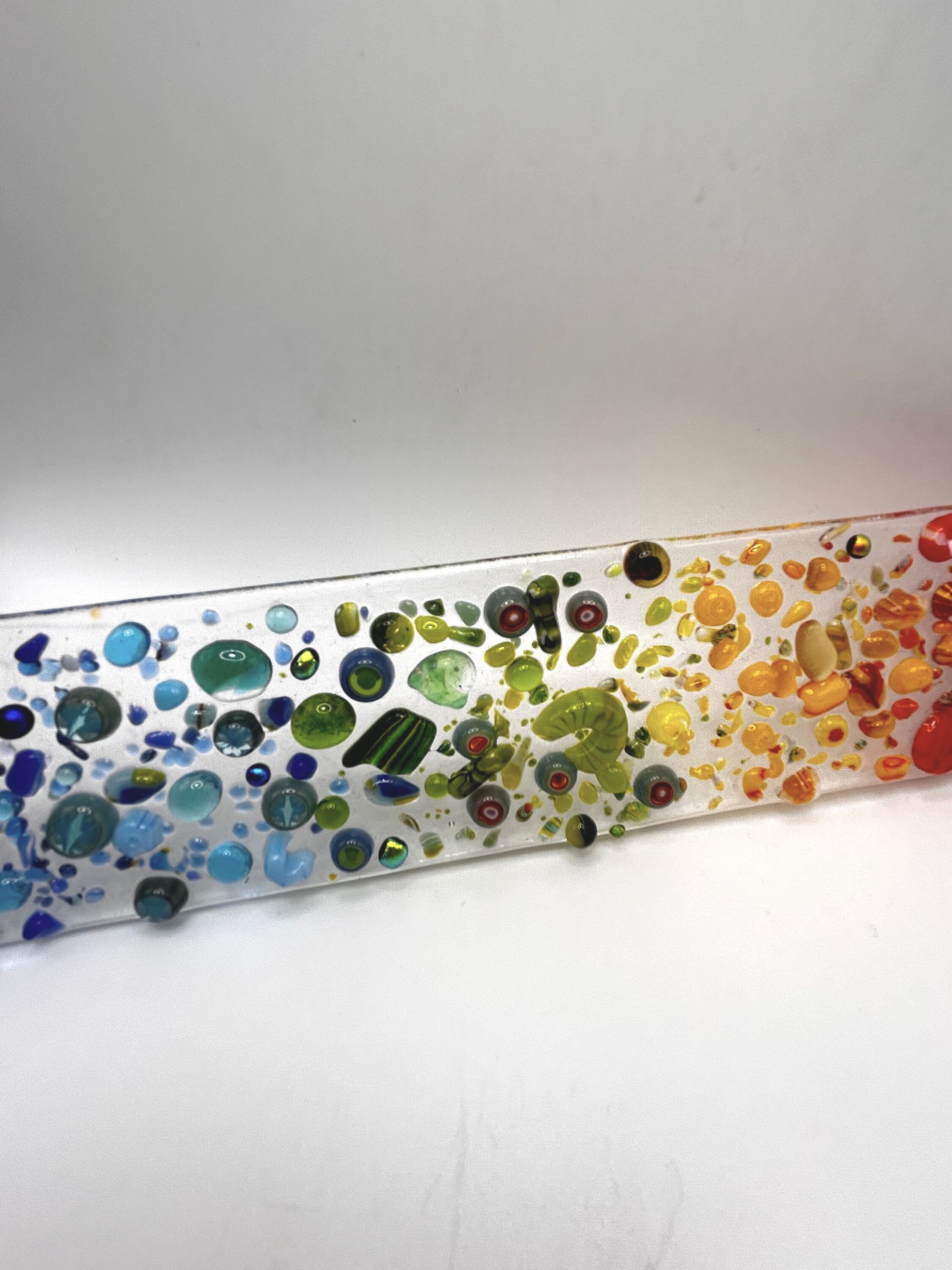 Fused Glass Wish Stick Garden or Window Decoration - Etsy UK