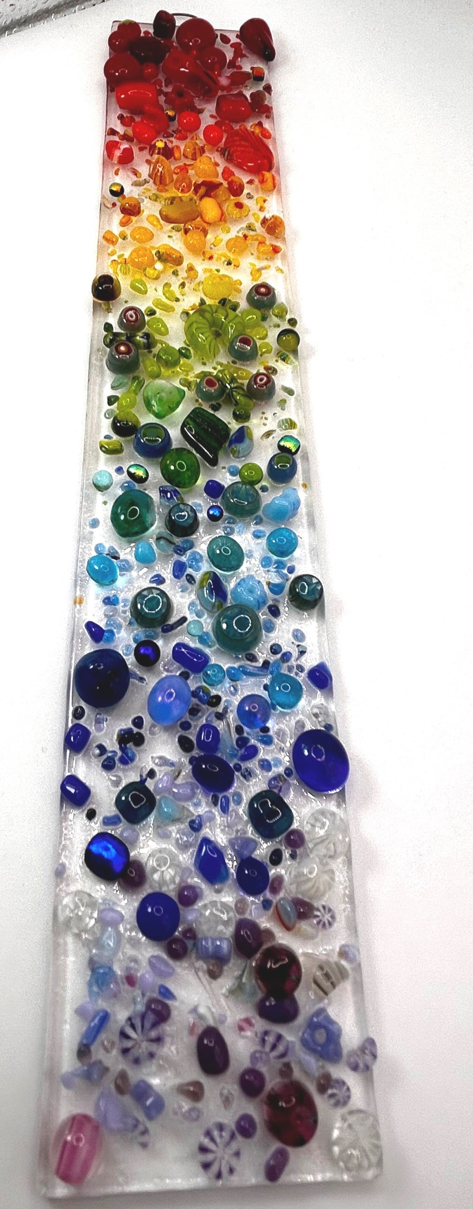 Fused Glass Wish Stick Garden or Window Decoration - Etsy UK