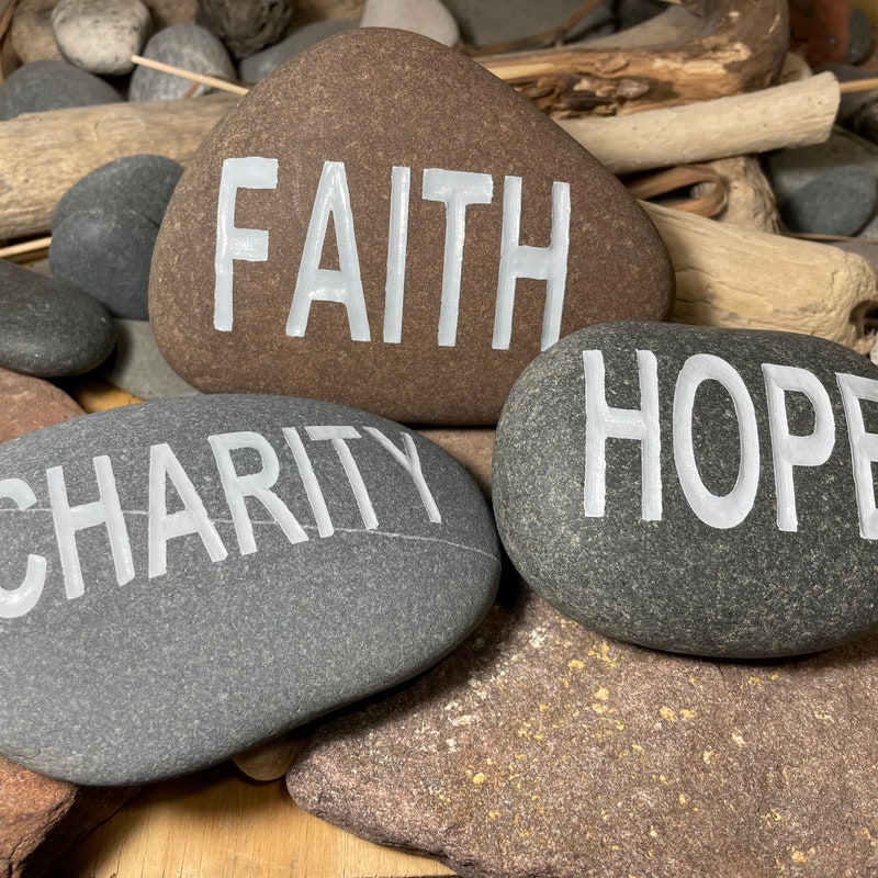 Stones With Words - Etsy