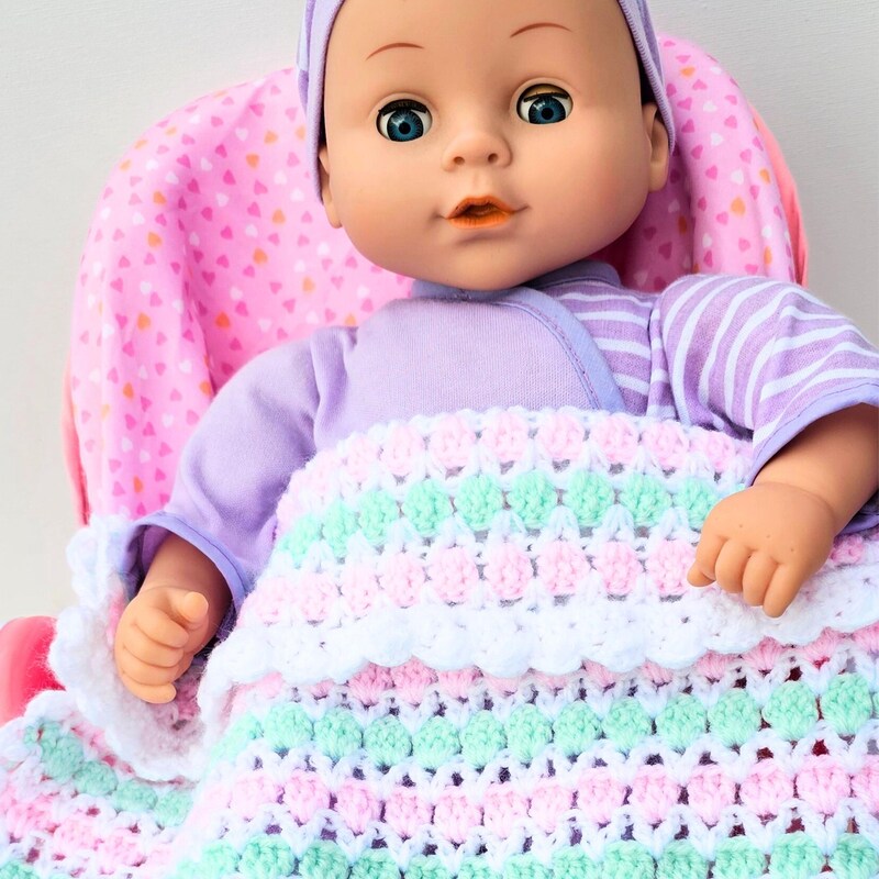 Crochet Doll Blanket - Etsy