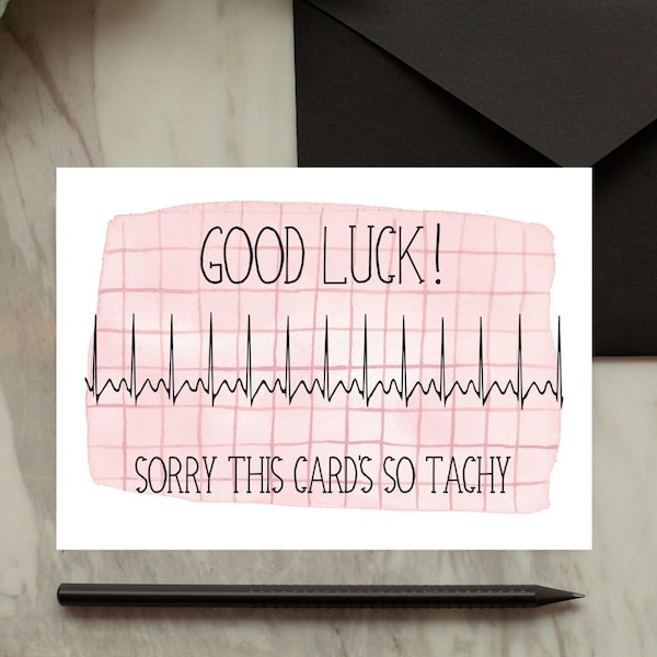 Cardiology Birthday Card - Etsy