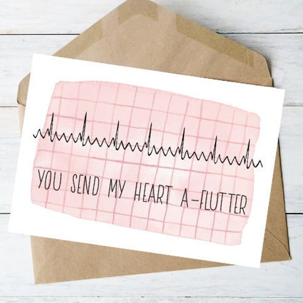 Cardiology Birthday Card - Etsy