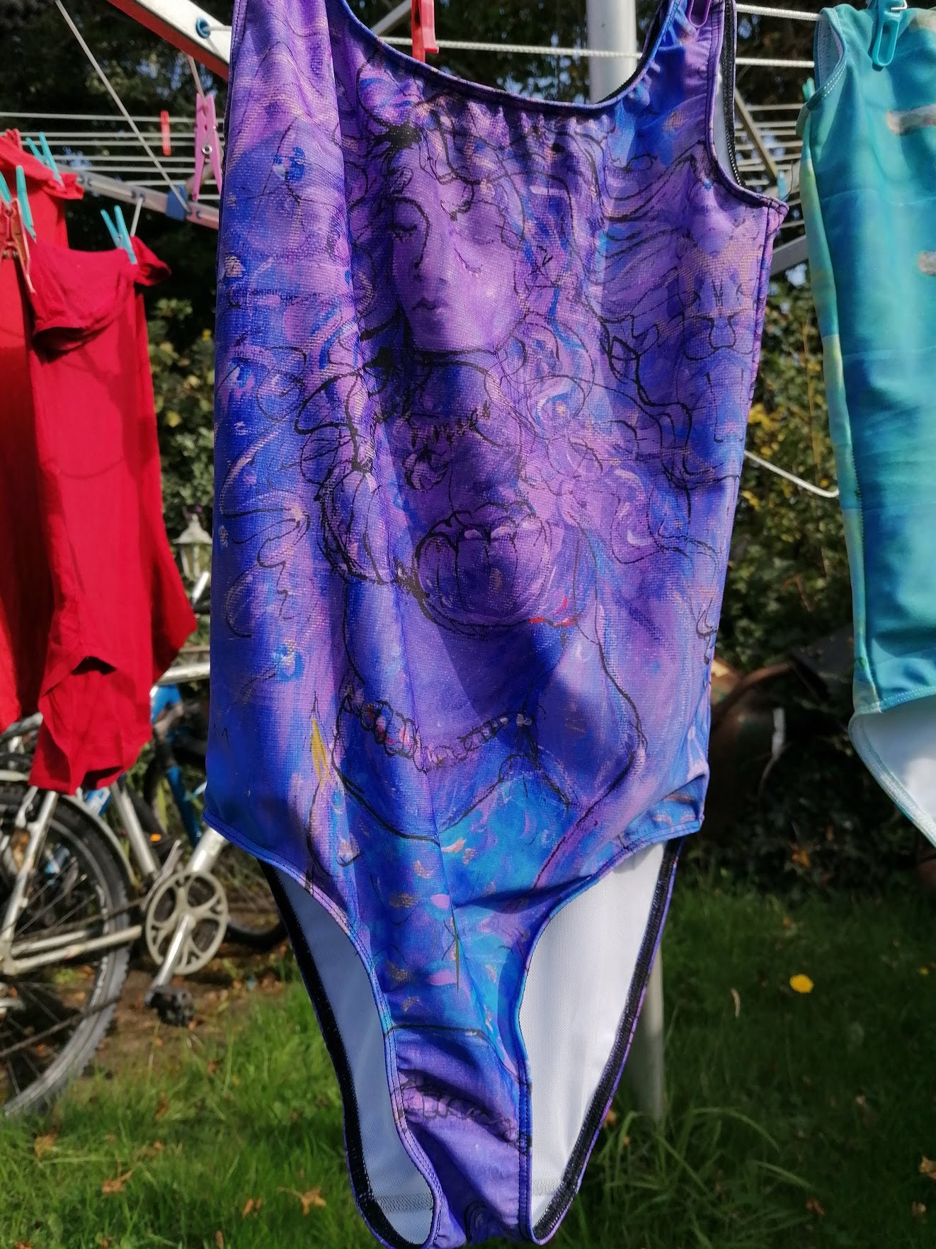 Mermaid 2 Swimsuit in Slinky Lycra - Etsy