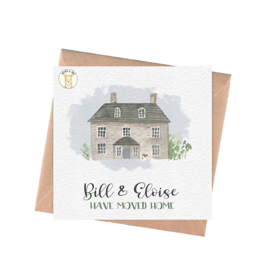 Change of Address Cards New Home New Address Personalised Including ...